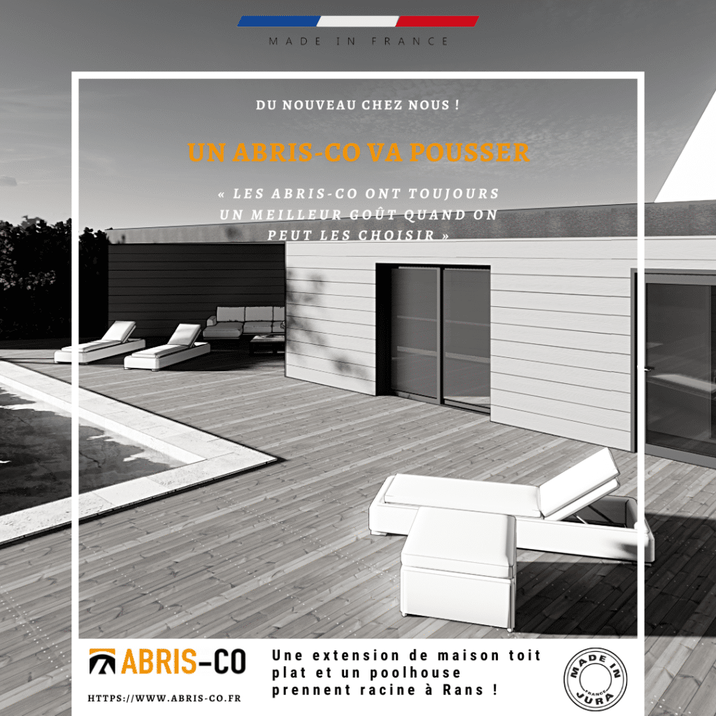 Poolhouse en ossature bois. Solutions en kit sur-mesure