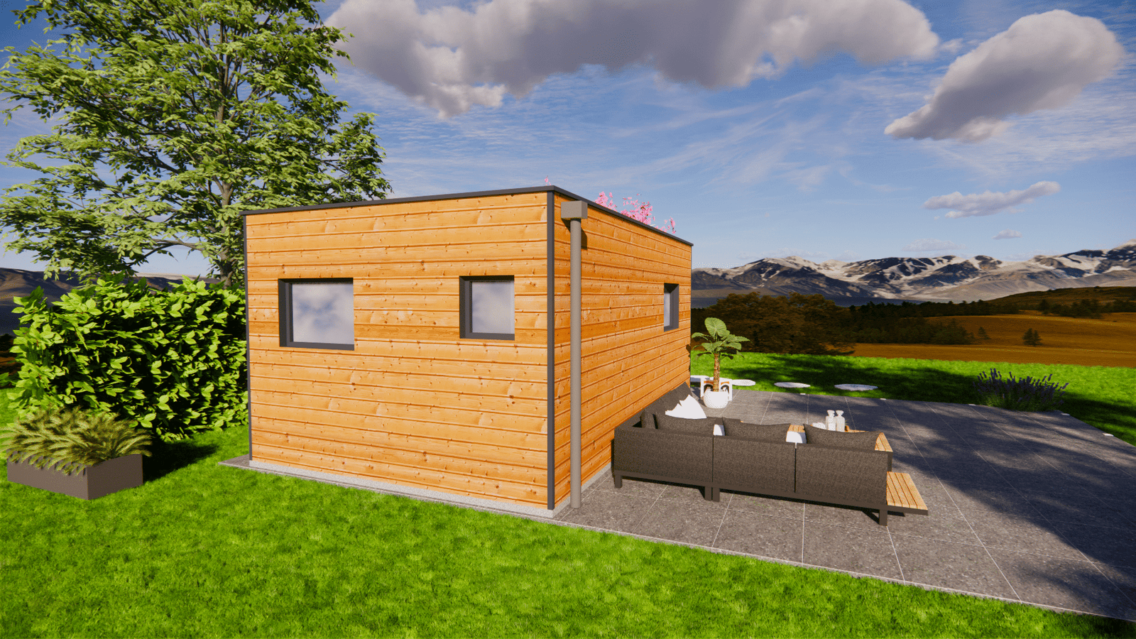 Un studio en kit va pousser à Poitiers. (Viennes - 86)